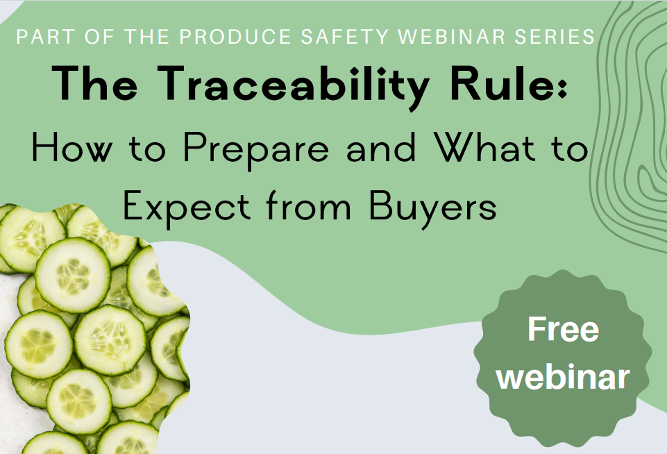 CONTACT Webinar The Traceability Rule: How to Prepare and What to ...
